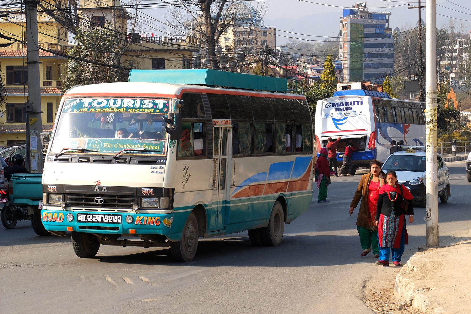 Transportation In Nepal Jeep Tourist Local Buses In Nepal We Are